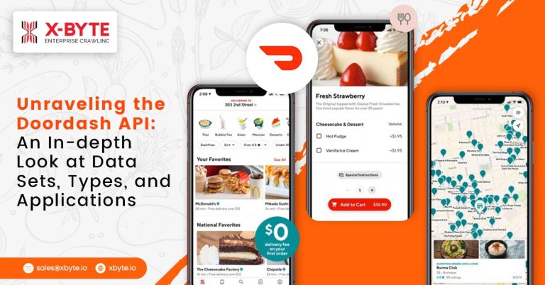 Exploring DoorDash API Data Sets & Uses | X-Byte