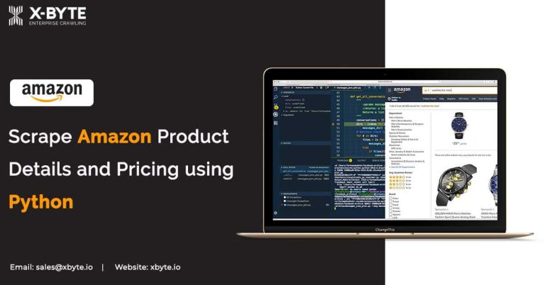 How to Scrape Amazon Product Details and Pricing using Python?