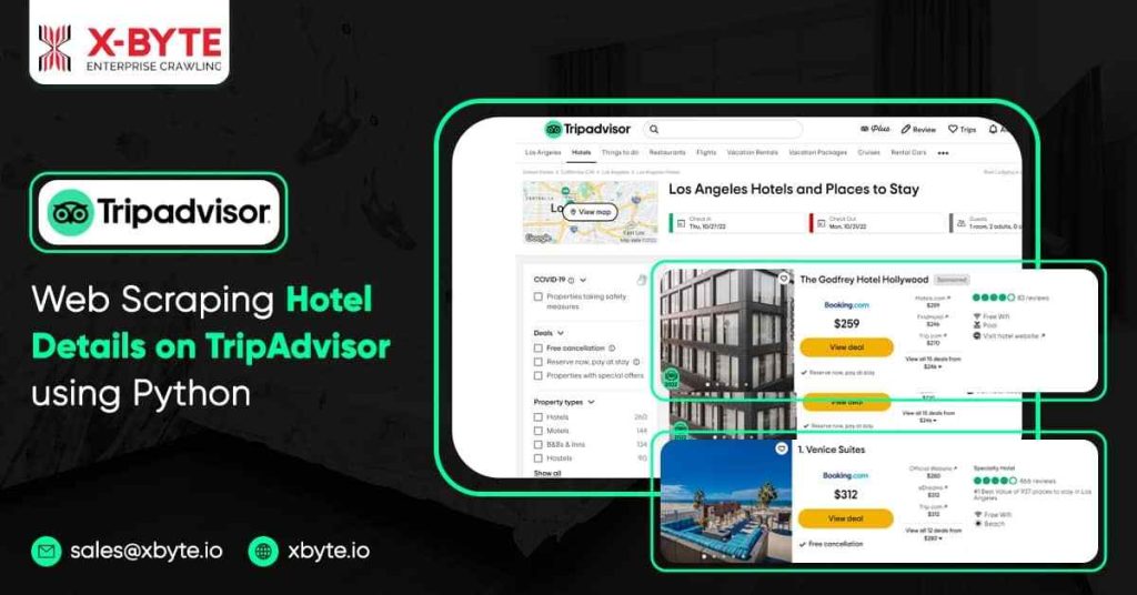 TripAdvisor Hotel Data Scraping with Python | Step-by-Step Guide